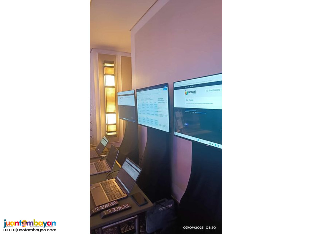 LED TV Monitor for Rental Events