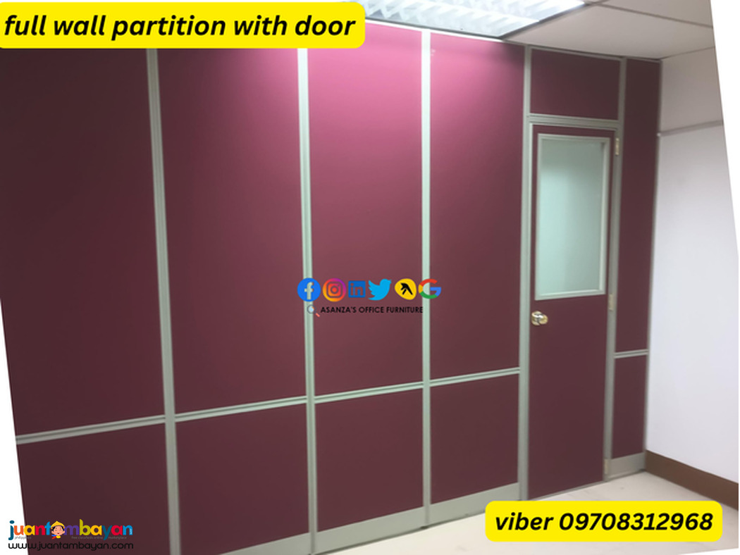 floor to ceiling partition