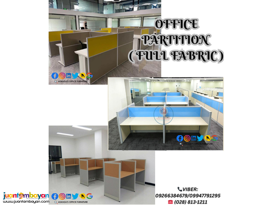 OFFICE PARTITION ( FULL FABRIC )