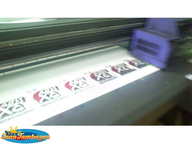 Large Format Computer Digital Tarp Sticker Sintra Acrylic Printing