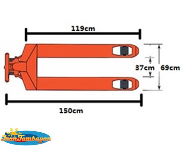 Manual Hand Pallet 3 tons