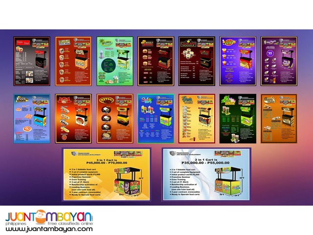 Silver Ace Franchising , Foodcart , Food Cart Franchising , Negosyo