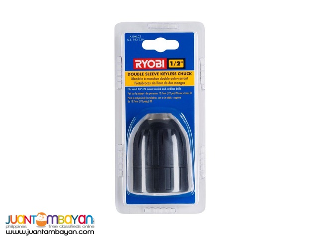 RYOBI Double Sleeve Keyless Chuck