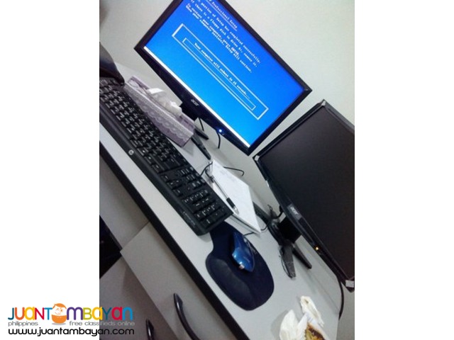 Laptop and desktop reformat and reprogram