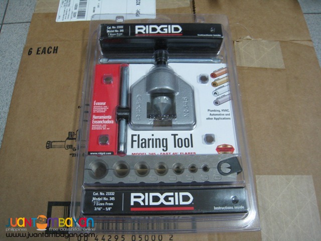 Ridgid 23332 Model 345 Flaring Tool
