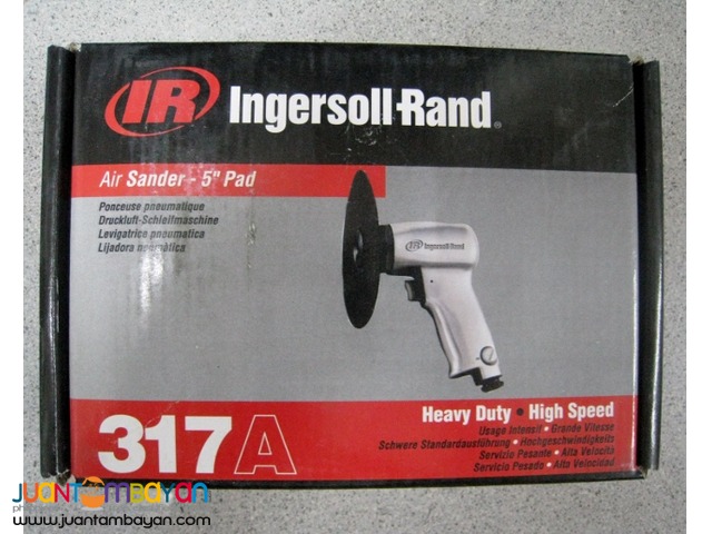 Ingersoll Rand 317A Heavy Duty 5-inch High Speed Pnuematic Sander